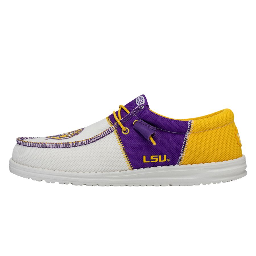 Men’s Wally Tri LSU – LSU Purple/Gold - Official Website of HEYDUDE ...