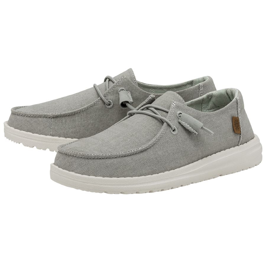 Wendy Chambray – Light Grey - Official Website of HEYDUDE shoes ...